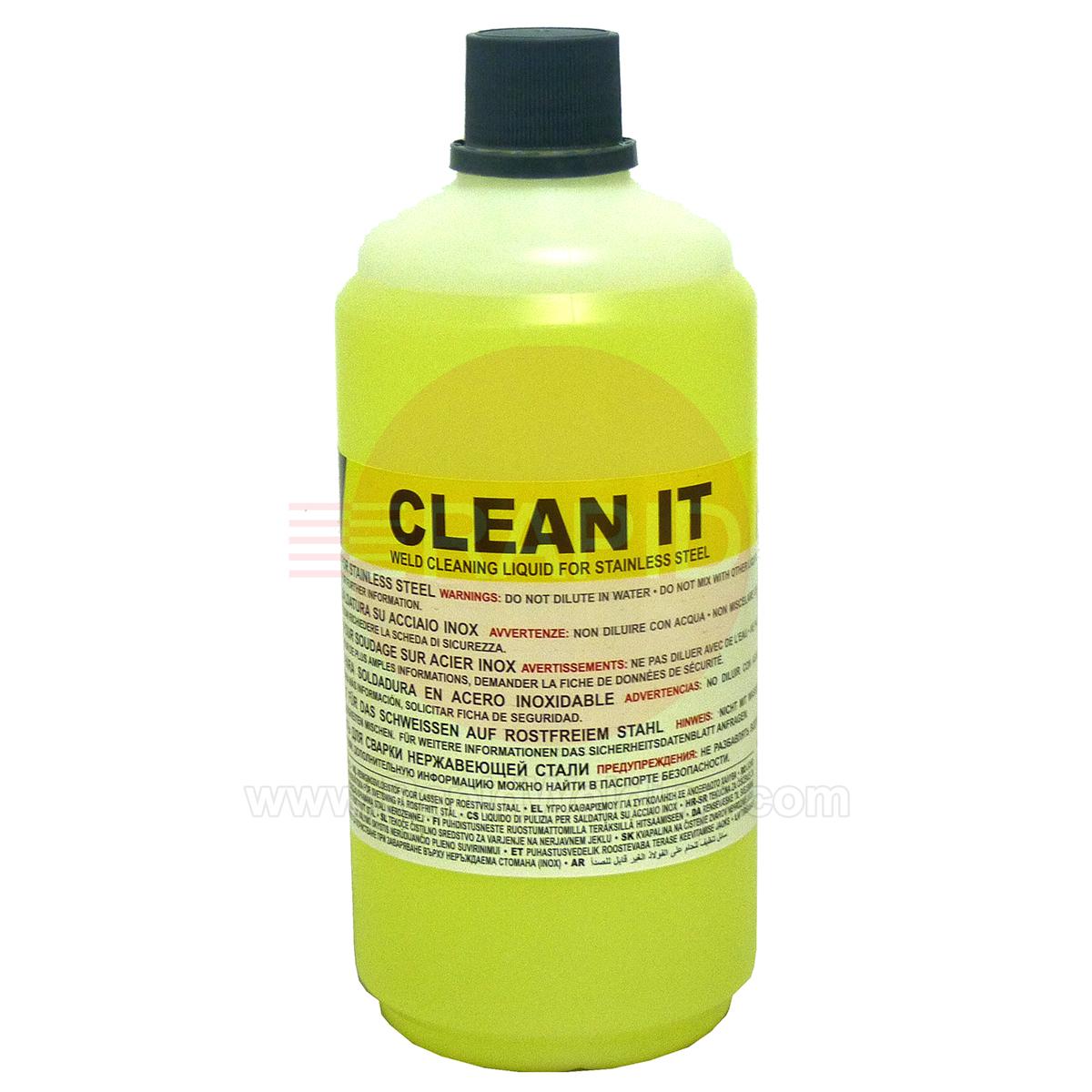 Telwin Clean It Weld Cleaning Liquid - 1 Litre - Welding Supplies from ...