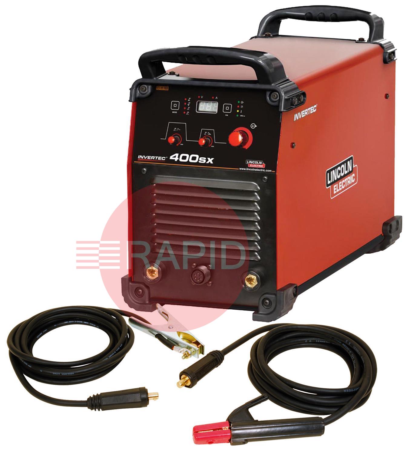 Lincoln Invertec 400SX DC Stick & Lift TIG Inverter Arc Welder Ready To ...