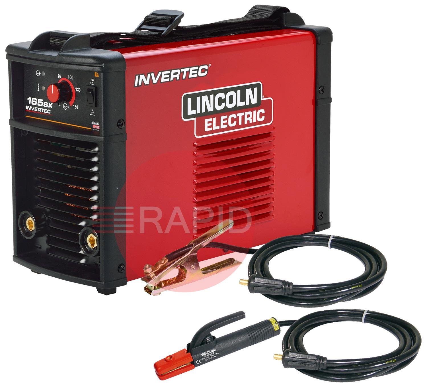 Lincoln Invertec 165SX DC Stick & Lift TIG Inverter Arc Welder Ready To ...