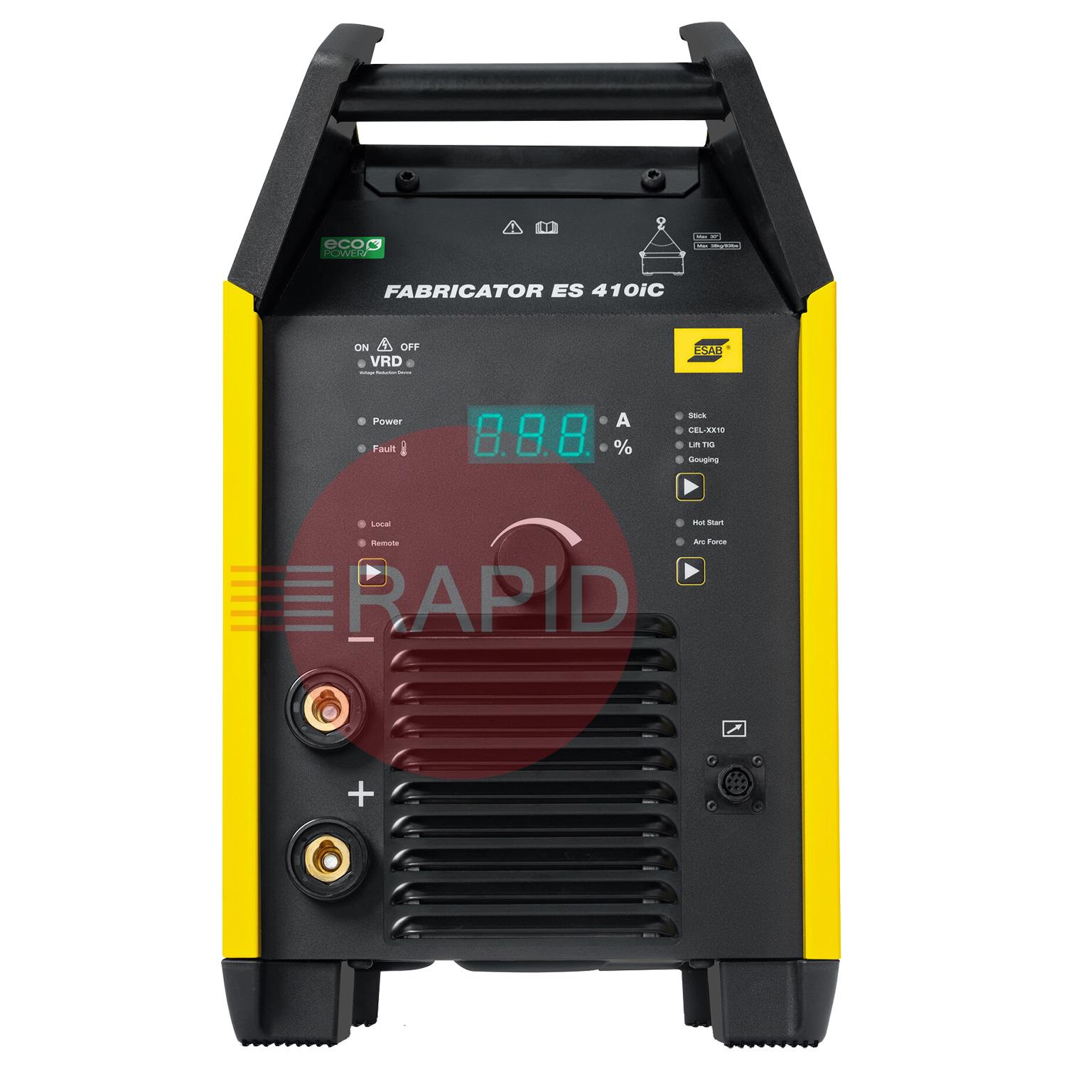 ESAB Fabricator ES 410iC CE Arc Welder Power Source - 400v, 3ph ...