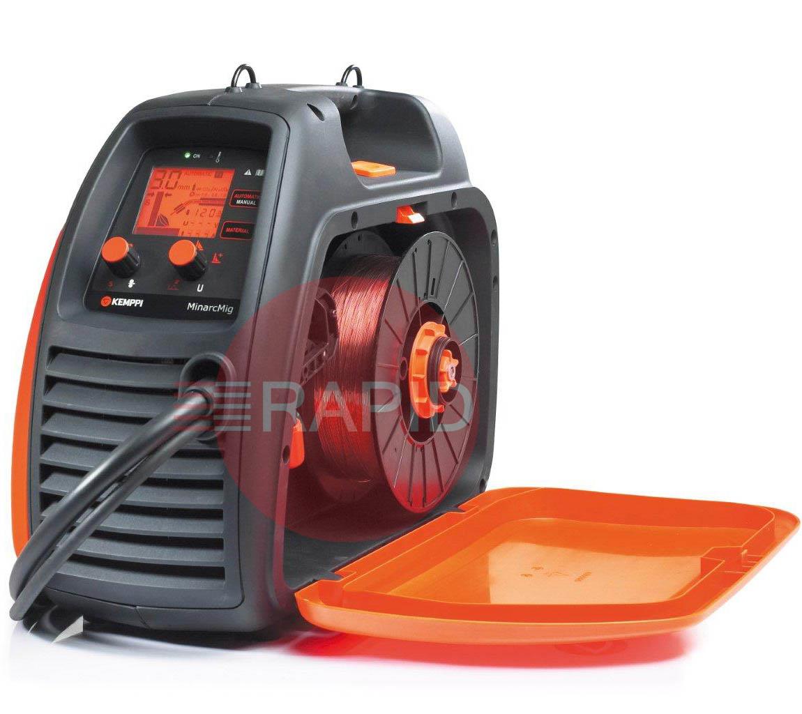 Kemppi MinarcMig 200 Evo Adaptive MIG Package, with FREE Beta e90A ...