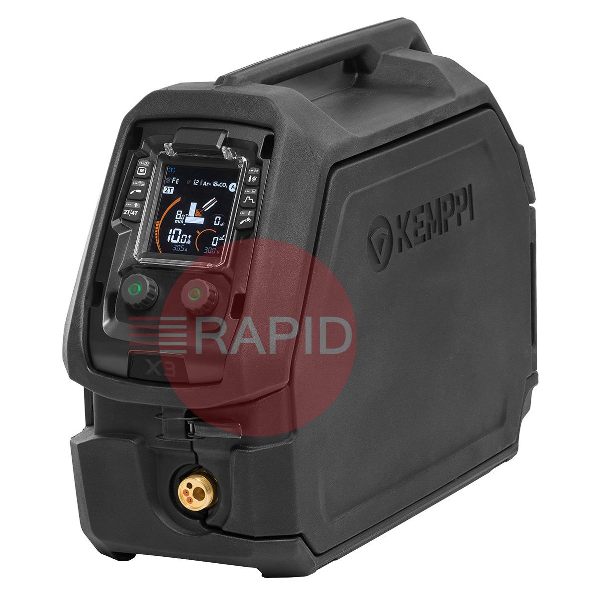 Kemppi X3 FastMig 450 Pulse Water Cooled MIG Package, with GXe 405W 5 ...